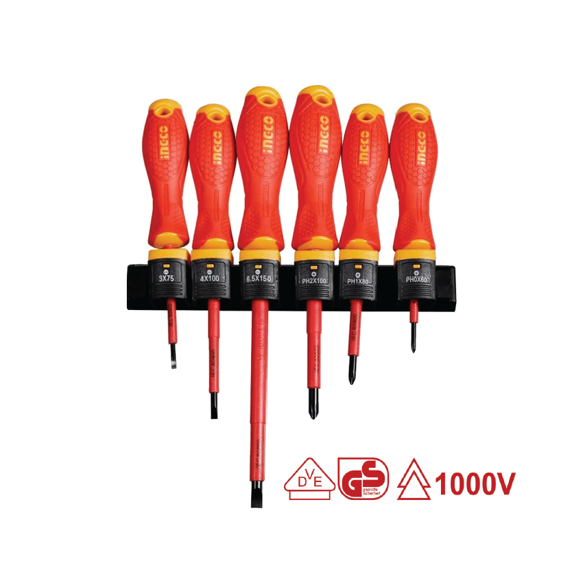 Insulated Screwdriver Set 6pcs set - Electric Sales & Service Ltd.